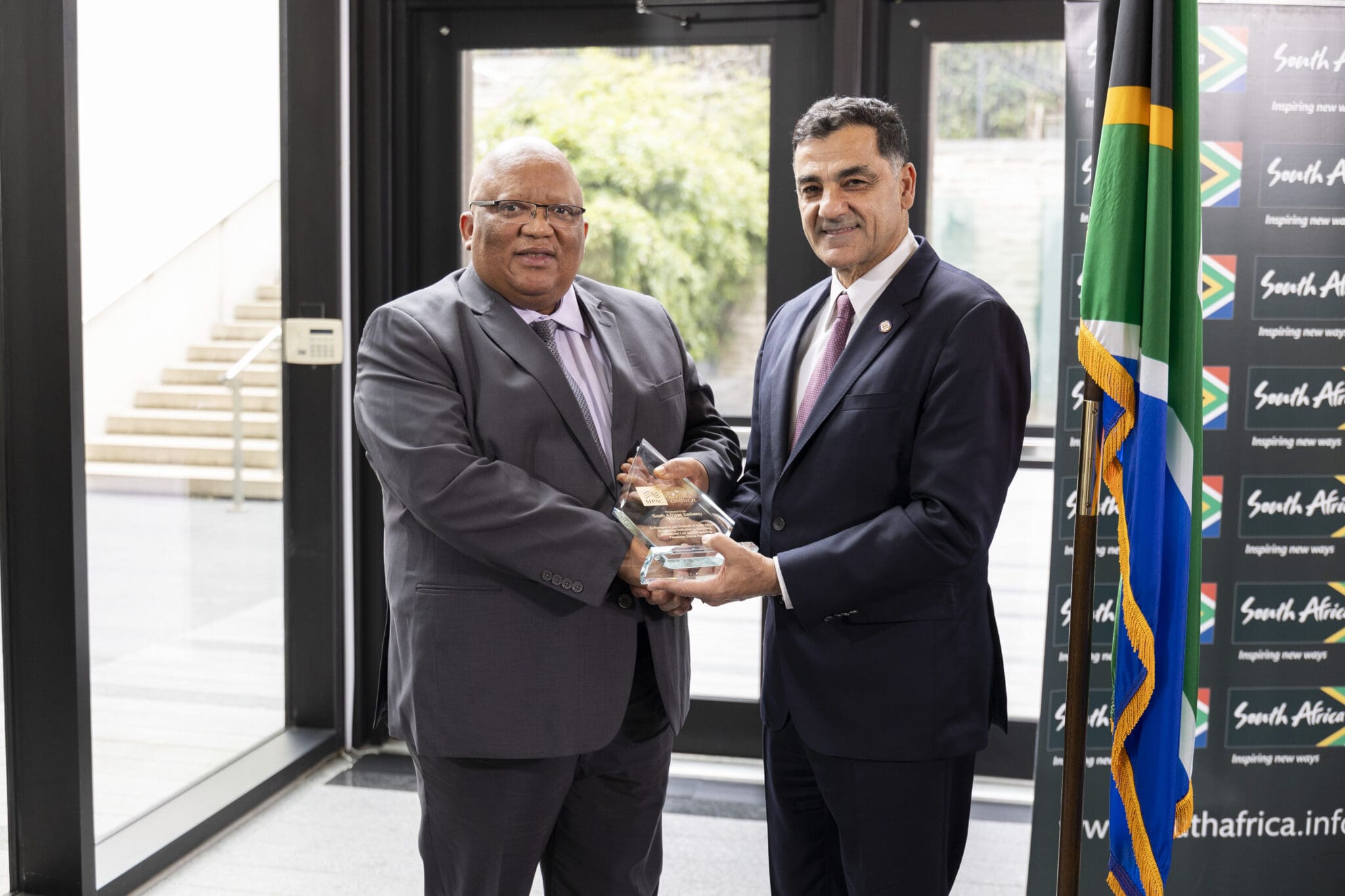 Ceremony of Gratitude for Government of South Africa - Muslim Public ...