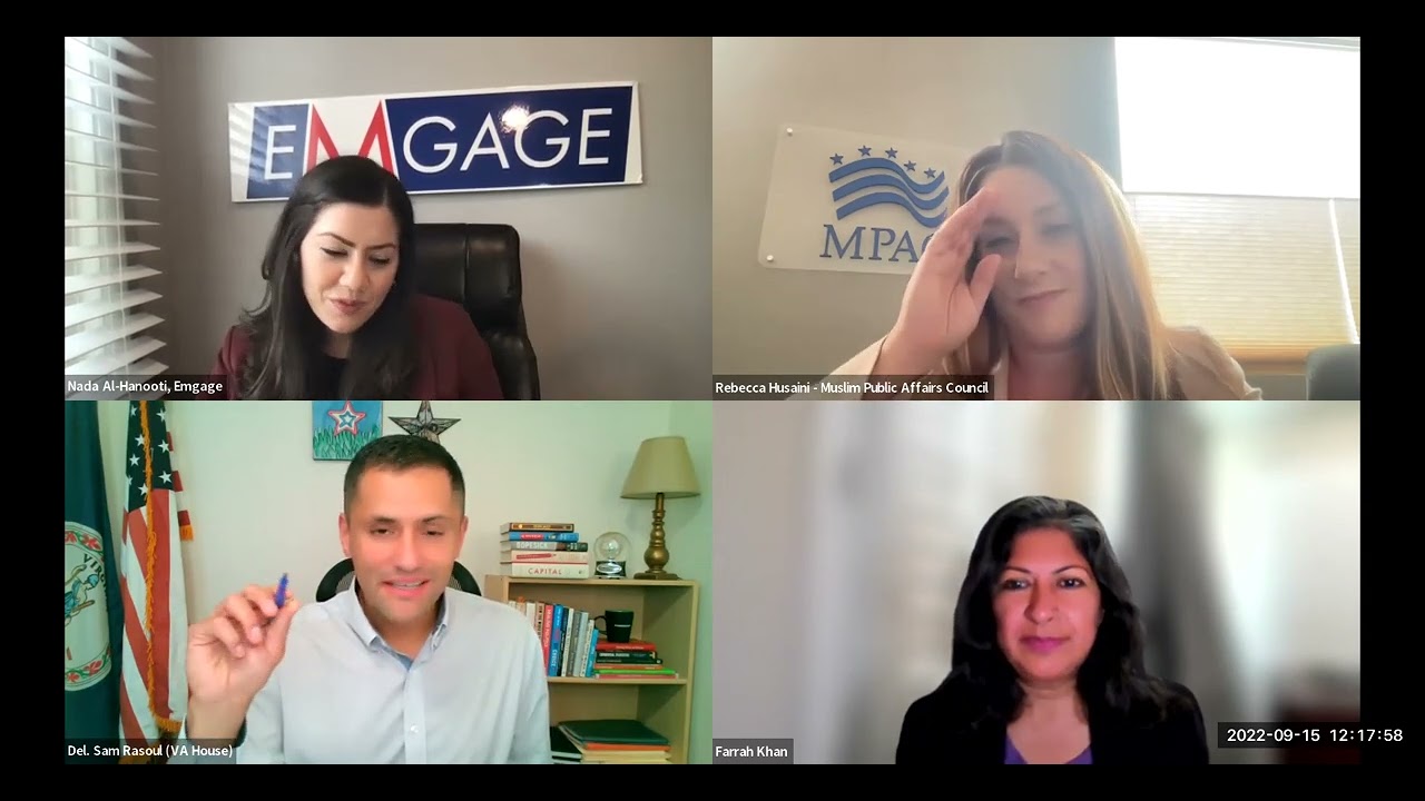 AMEAON Presents: Why Representation Matters: Now More Than Ever - Muslim Public Affairs Council